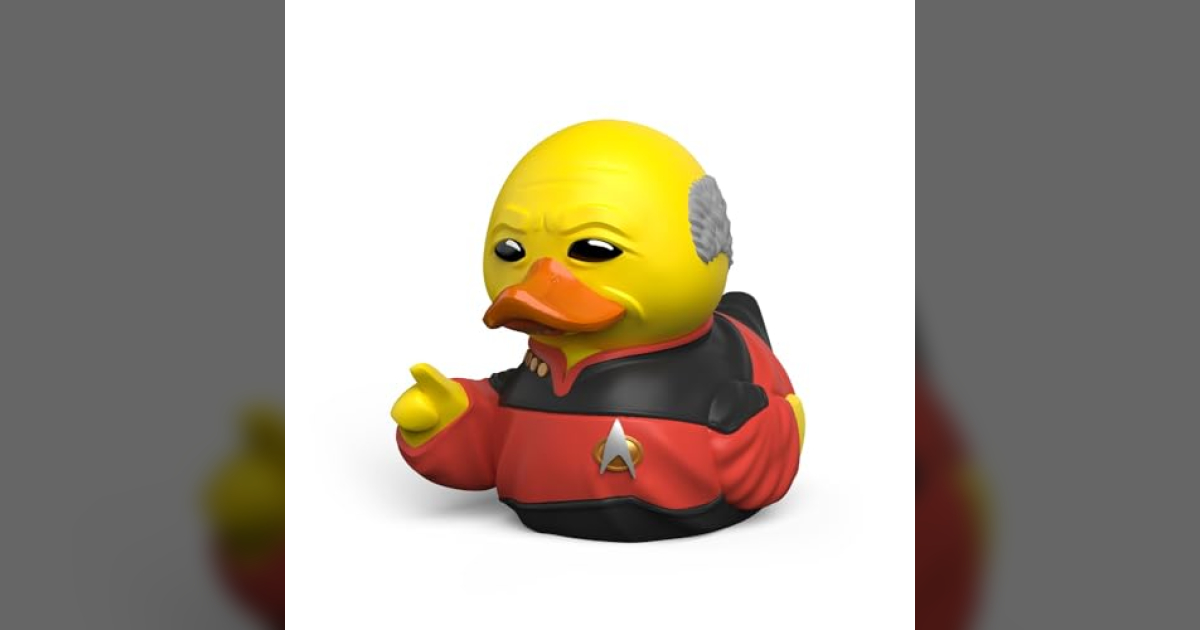 Boldly Quack: The Star Trek Rubber Duck You Need